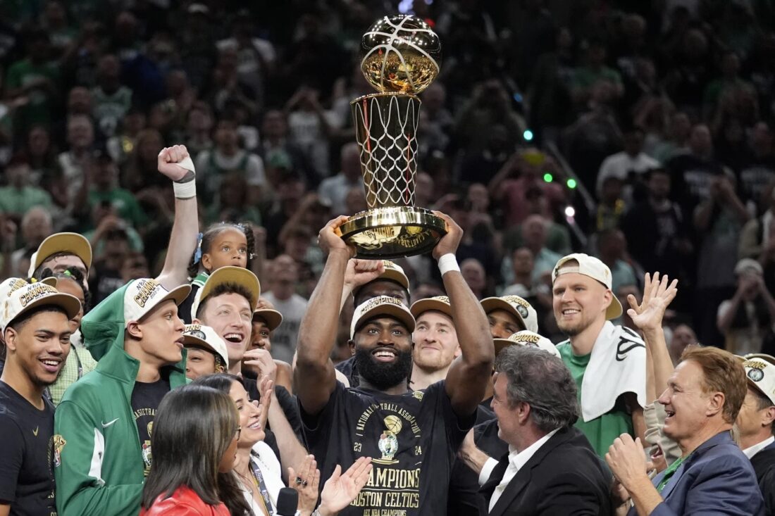 JOURNEY COMPLETE! Celtics celebrate Banner No. 18 | News, Sports, Jobs ...